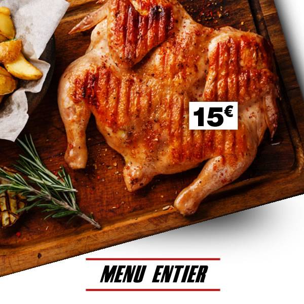 Menu Entier - French Chicken House FCH Cergy Halal Fast-Food Chicken